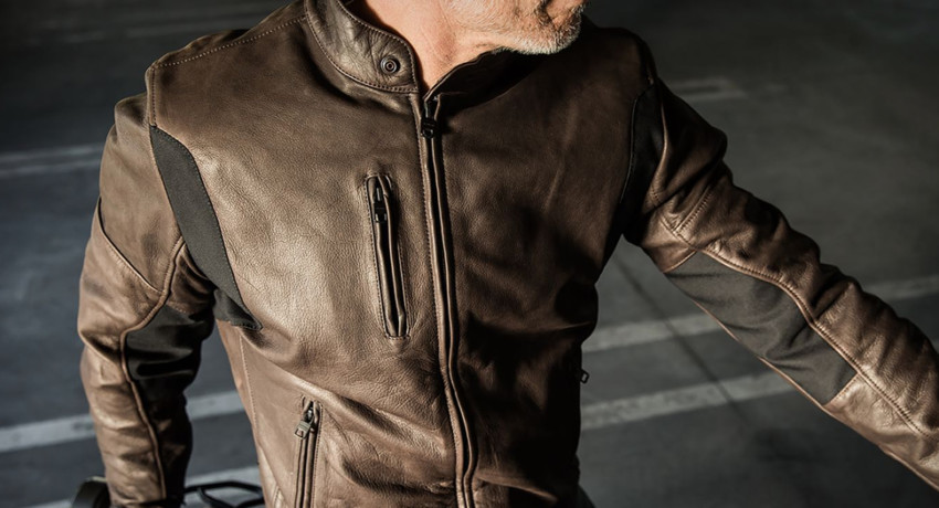 Vintage style δερμάτινο jacket | MANCODE STYLE