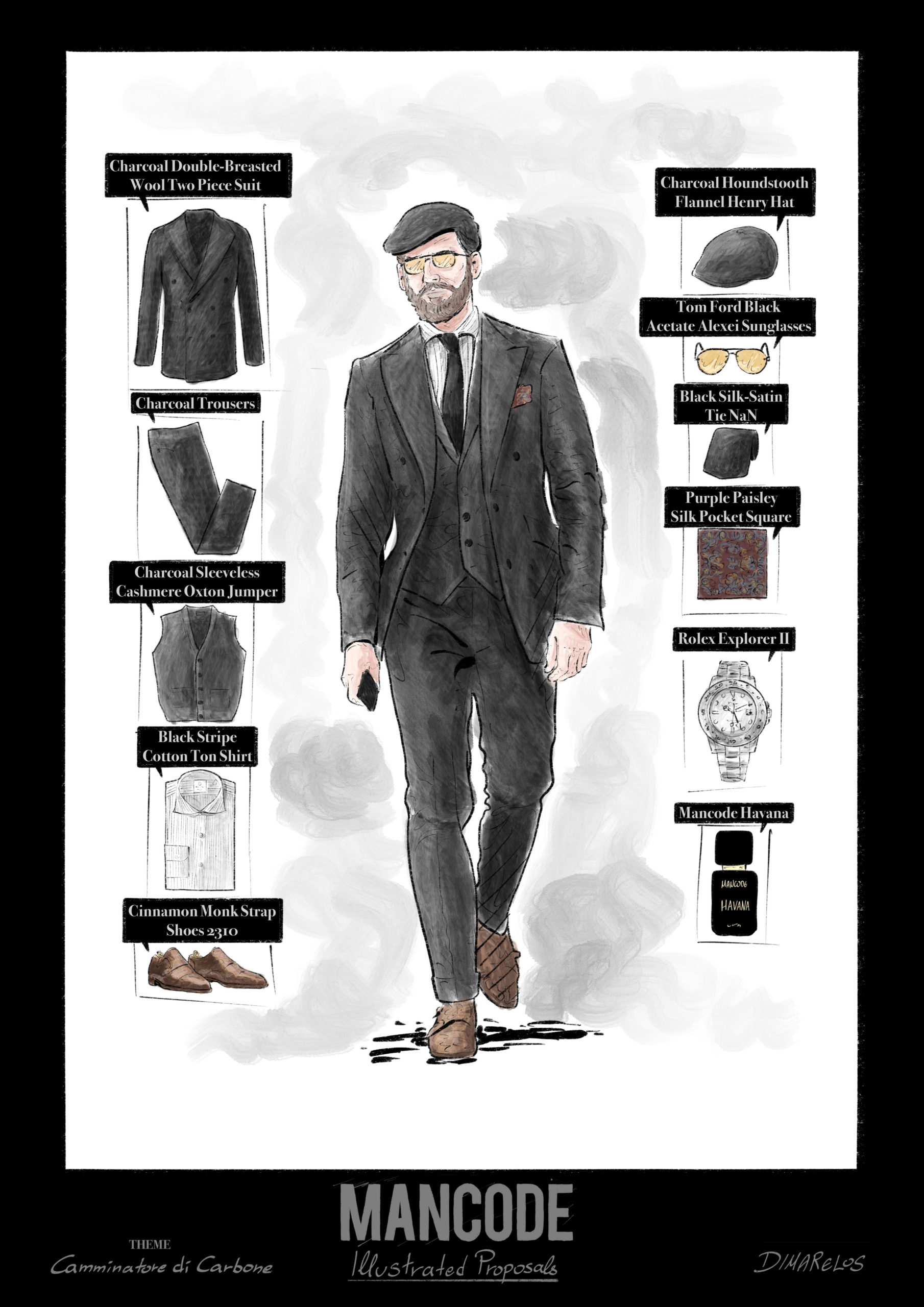 MANCODE Style | Camminatore di Carbone | MANCODE STYLE