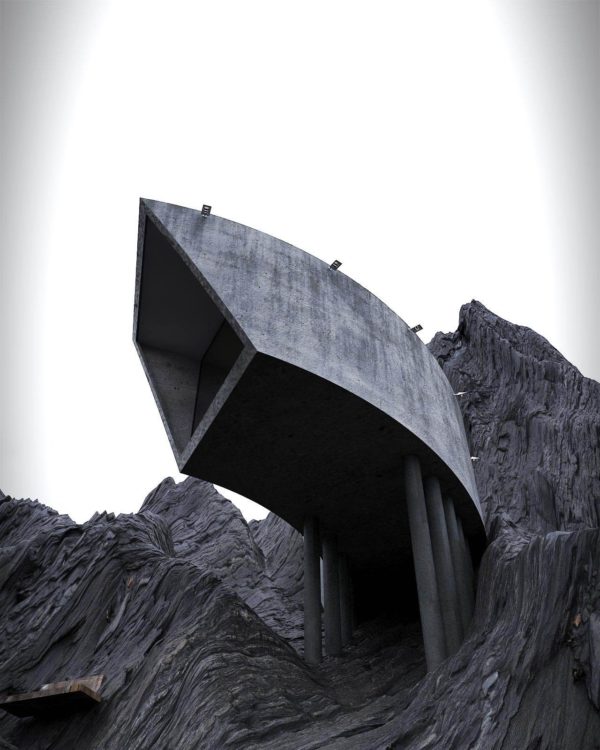 A curved concrete hideout | MANCODE STYLE