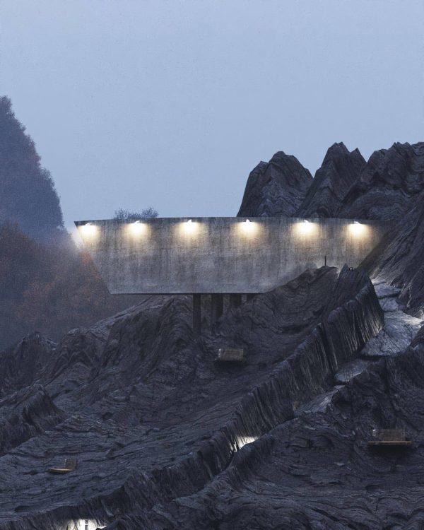 A curved concrete hideout | MANCODE STYLE