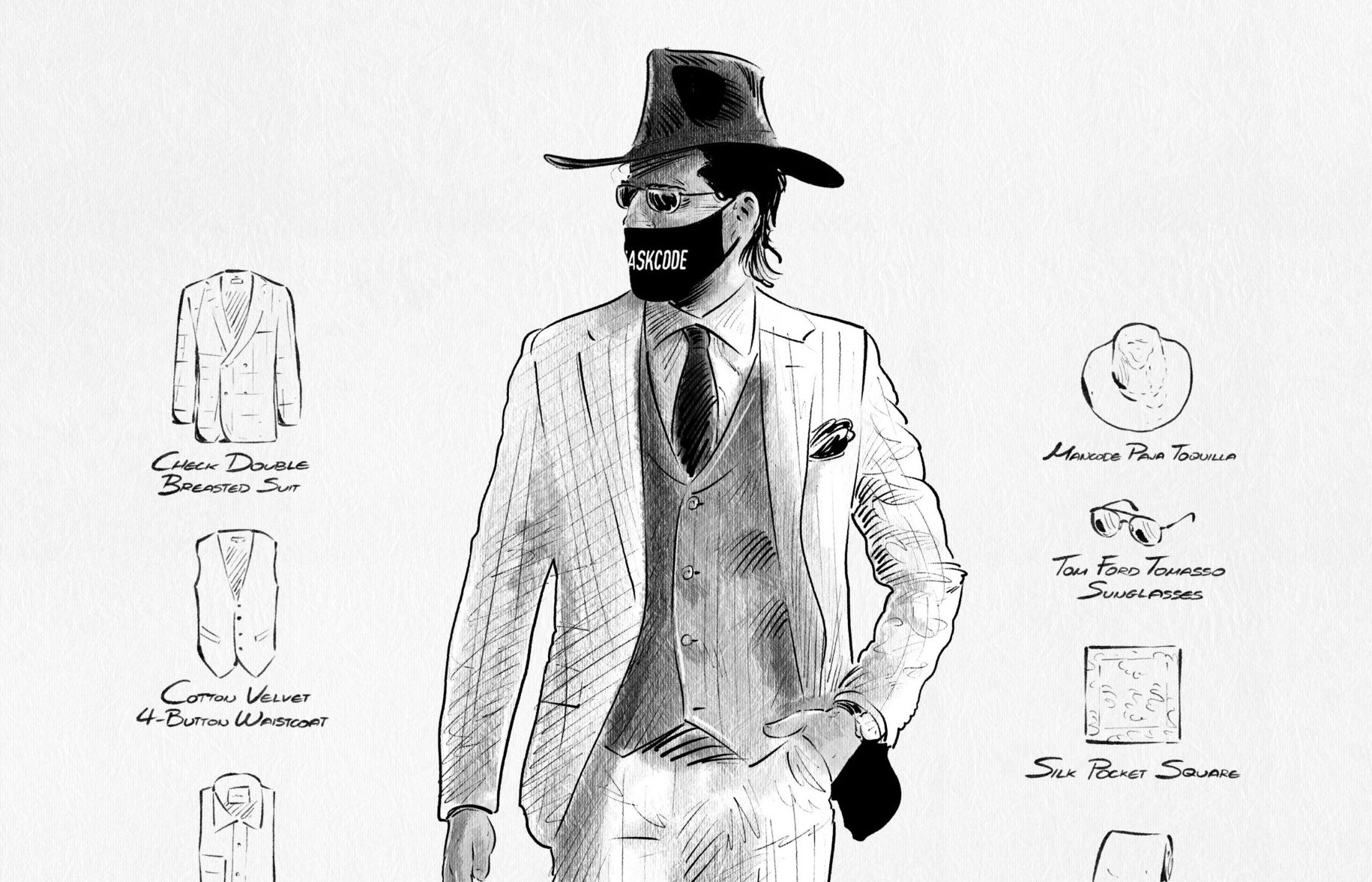 MANCODE Style | Maskcode en Blanc | MANCODE STYLE