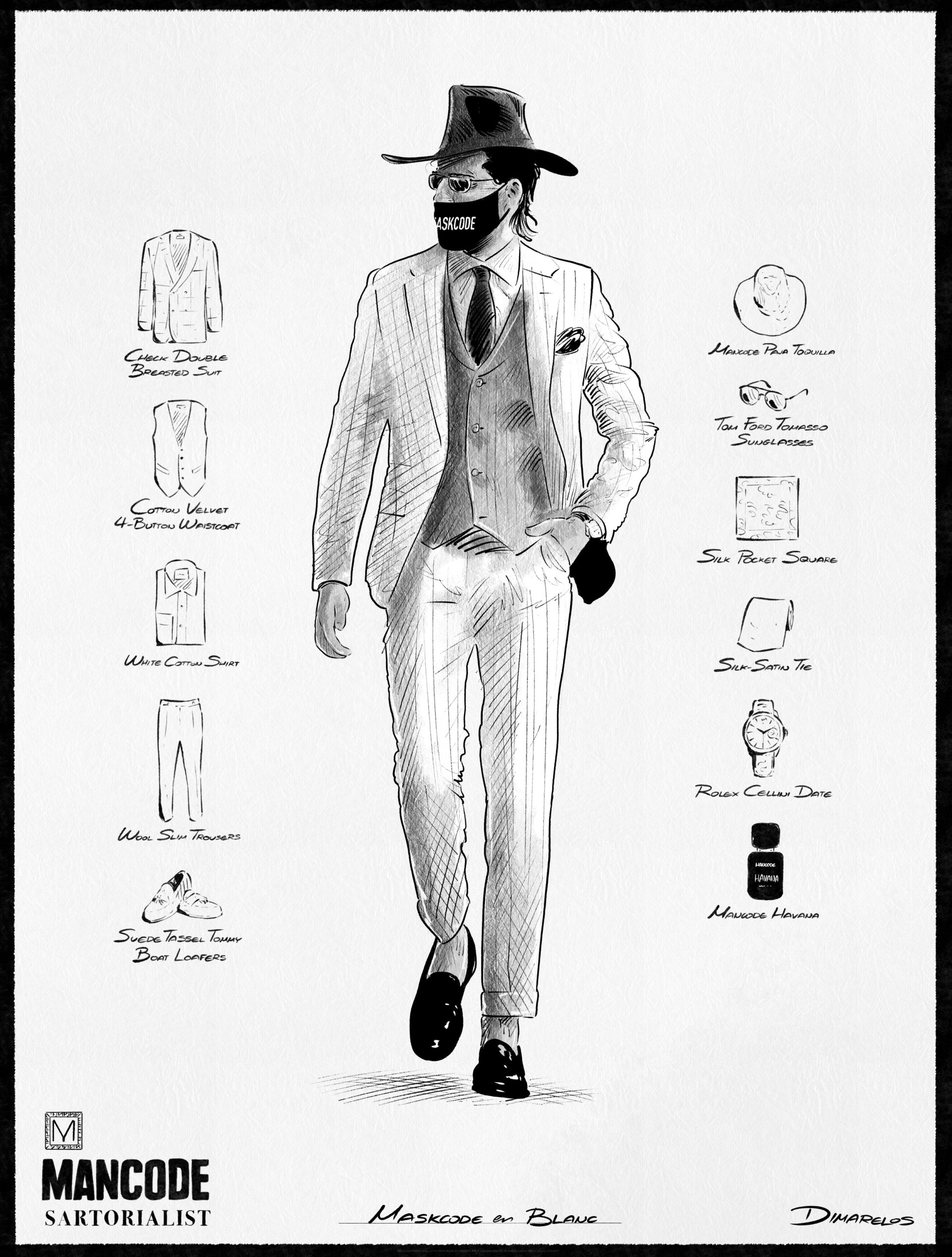 MANCODE Style | Maskcode en Blanc | MANCODE STYLE