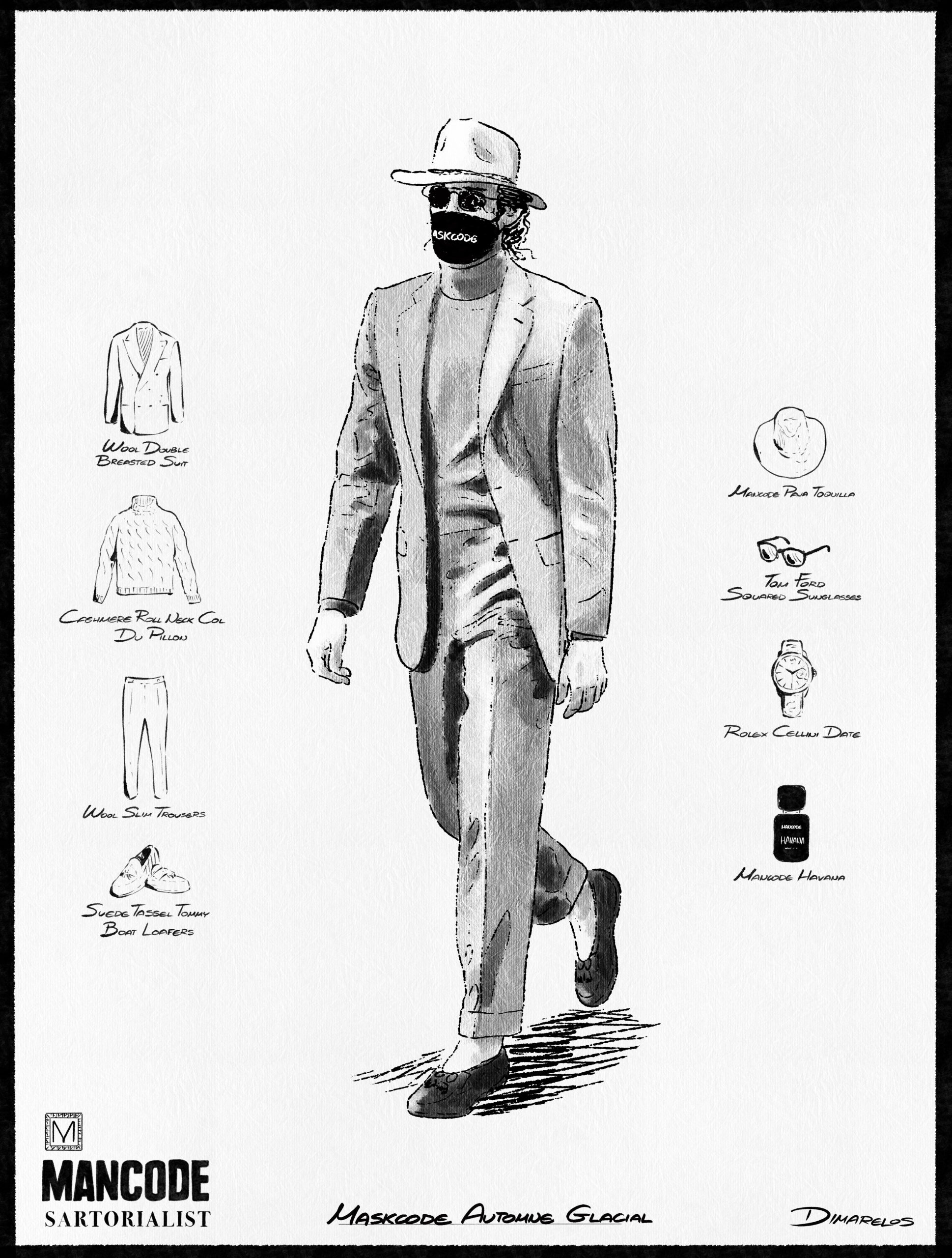 MANCODE Style | Maskcode Automne Glacial | MANCODE STYLE