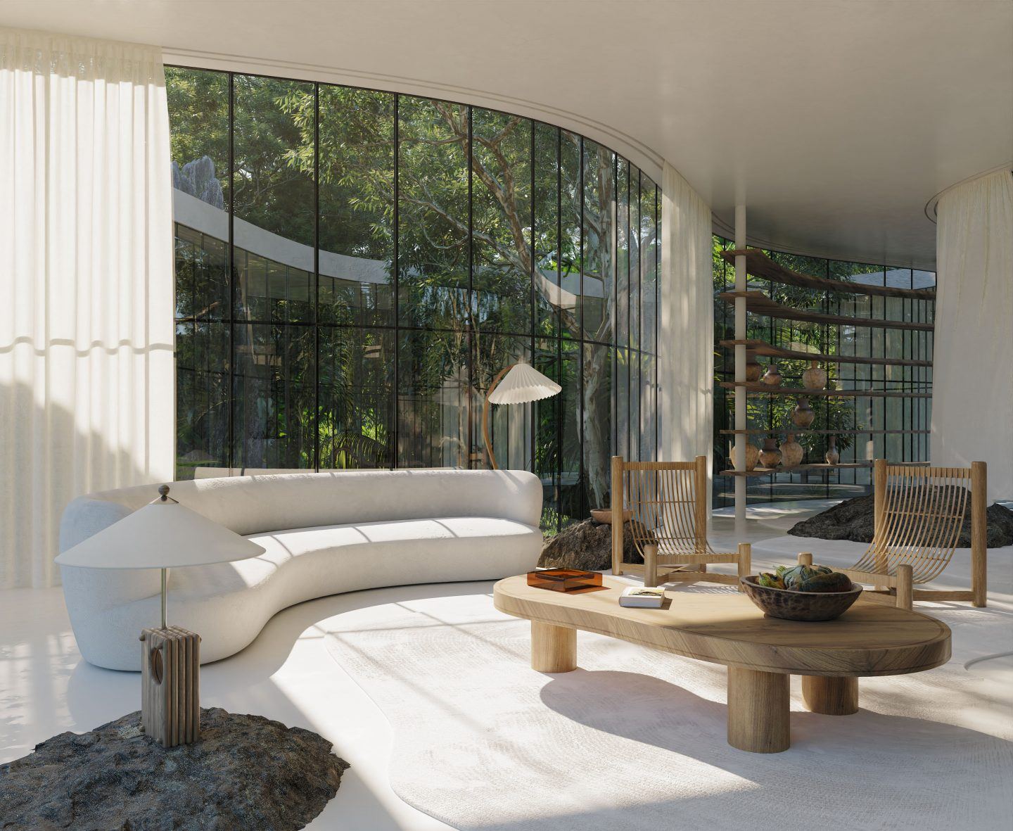 A jungle house with brutalist design | MANCODE STYLE