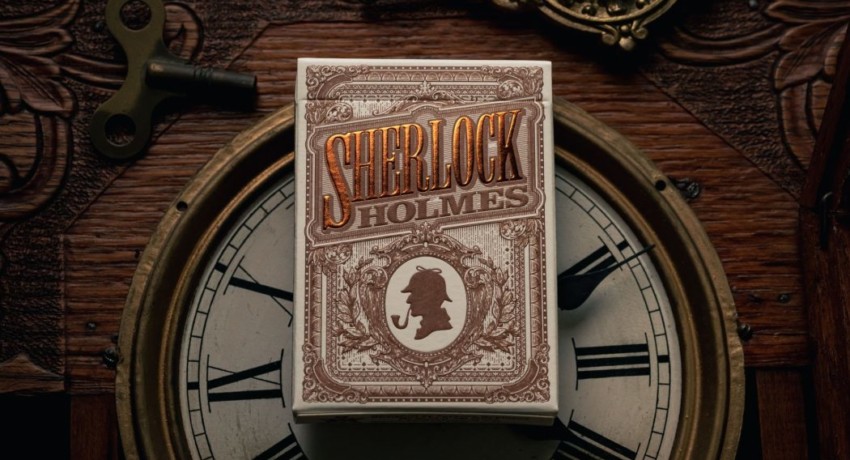 Sherlock Holmes playing cards | MANCODE STYLE