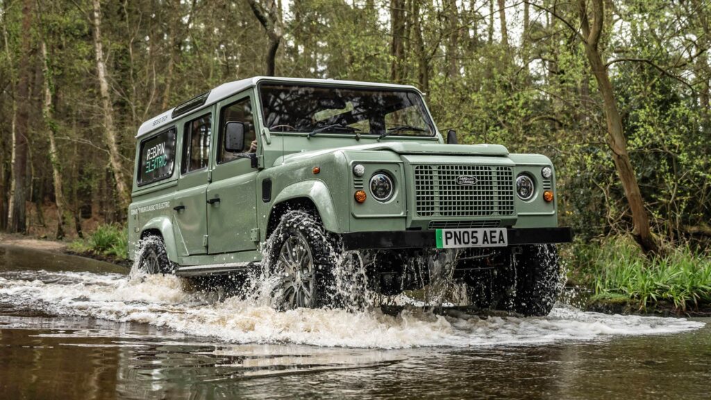 Electric Land Rover Defender | MANCODE STYLE