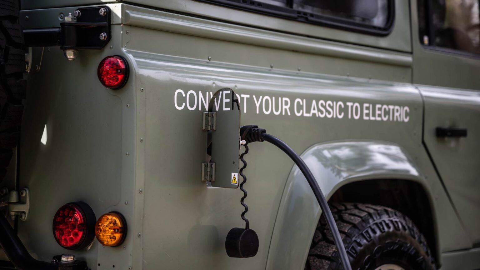 Electric Land Rover Defender | MANCODE STYLE