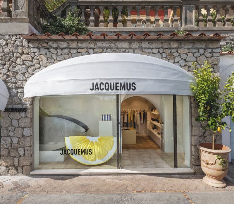 Jacquemus Opens Capri Store | MANCODE STYLE
