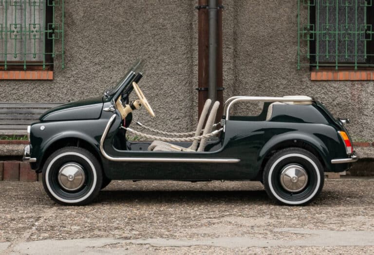 Electric Fiat 500 Spiaggina | MANCODE STYLE