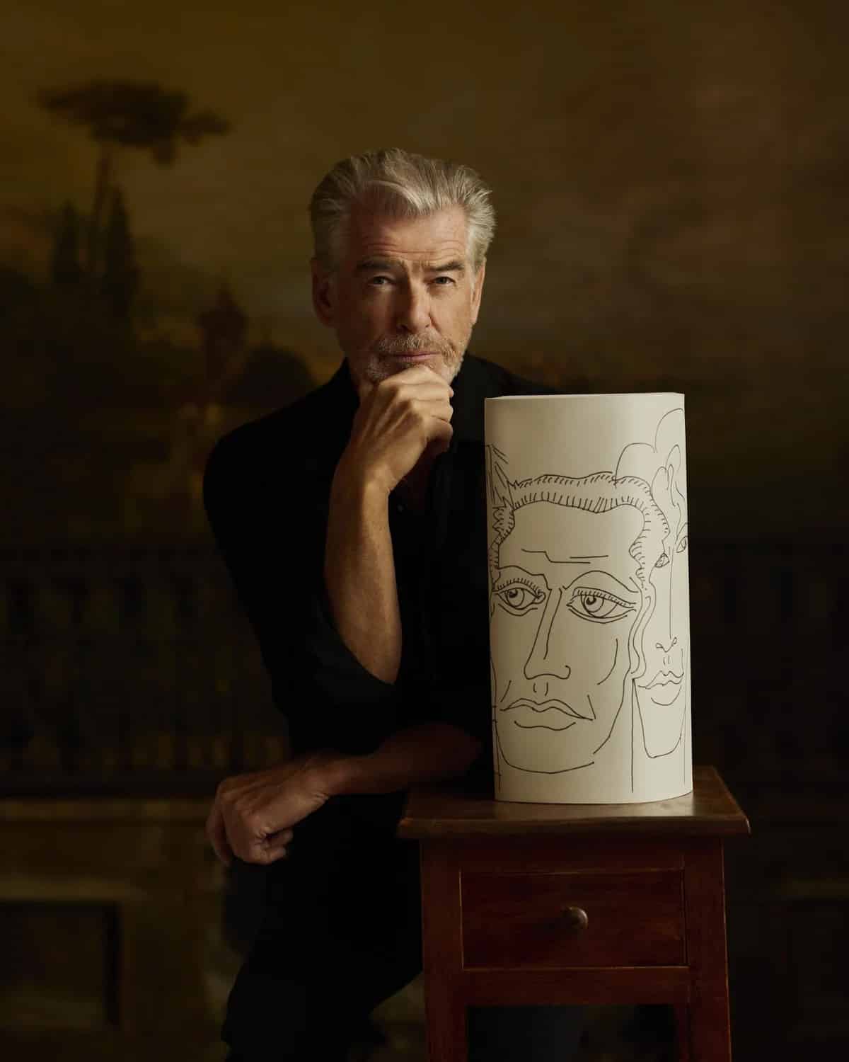 Pierce Brosnan and Hering Berlin's ceramic vases | MANCODE STYLE