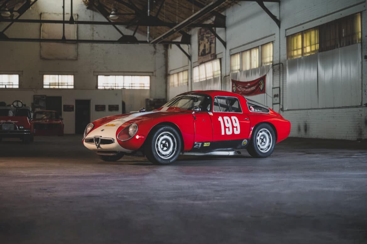 Timeless Velocity: The 1964 Alfa Romeo Giulia TZ1 ‘Double Bubble ...