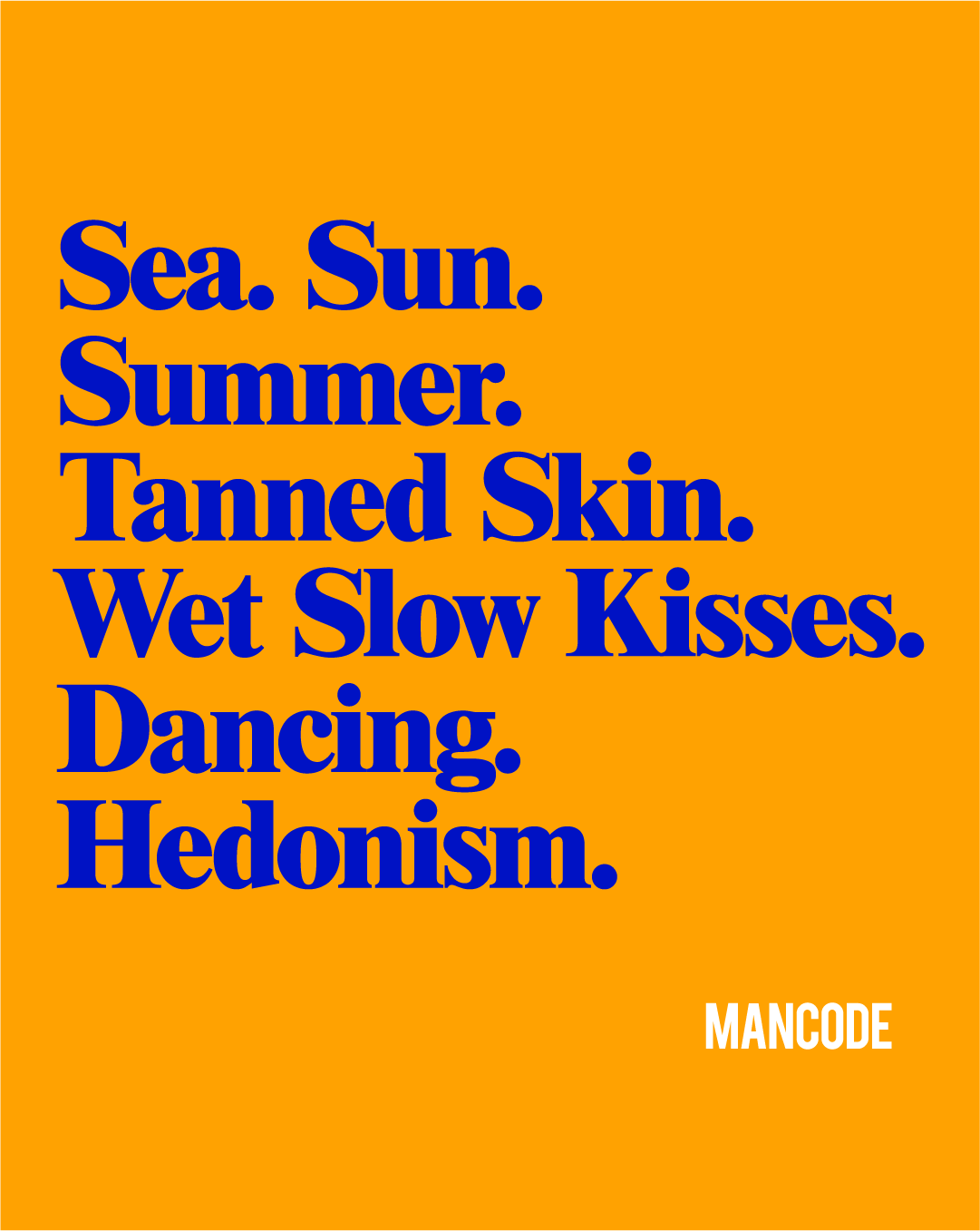 Vacances d'été | MANCODE STYLE