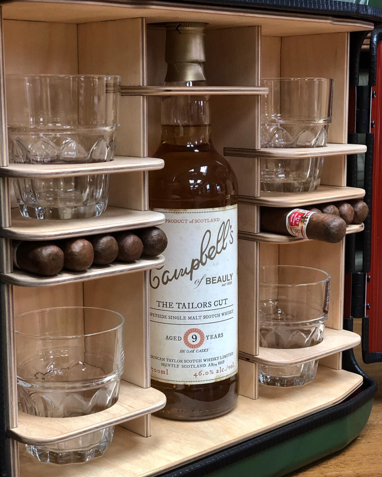 Connoisseur Upcycled Mini Bar | MANCODE STYLE